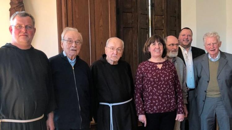 Pater Fidelis hat Schloss Clemenswerth