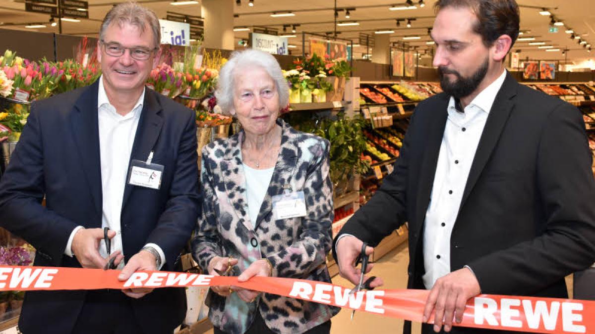 Rewe-Markt öffnet seine Pforten