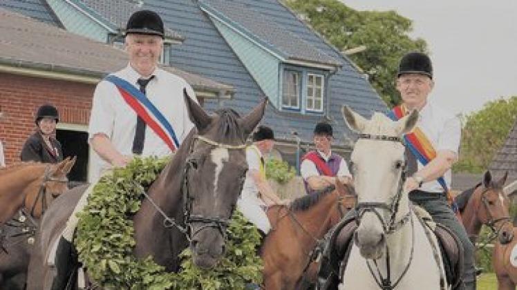 Beim Umreiten siegte Werner Petersen | SHZ