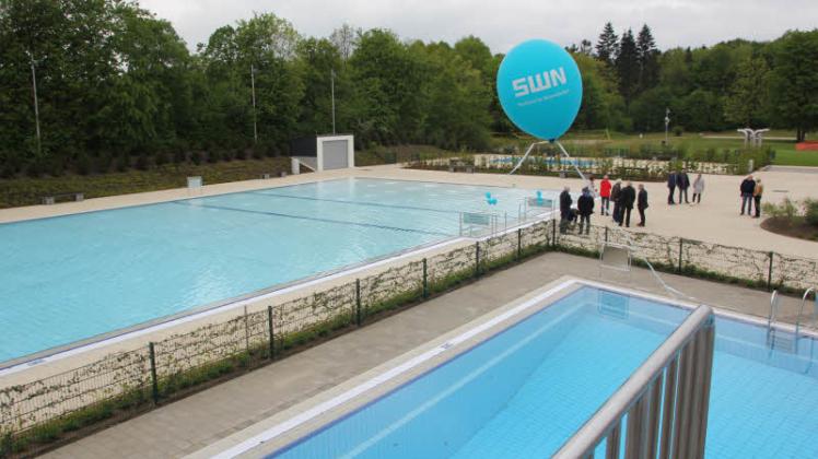 Das Freibad ist fertig