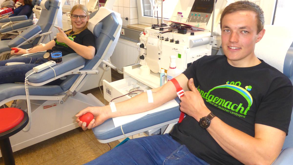 Kreis-Landjugend „rockte“ DRK-Blutspendedienst