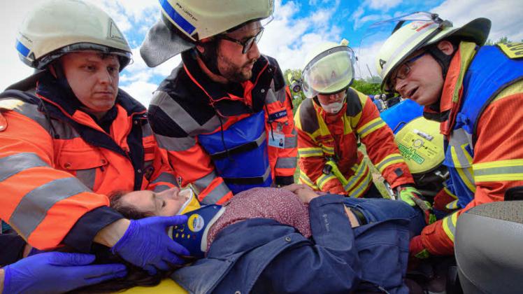 Retter zeigten ihr Können
