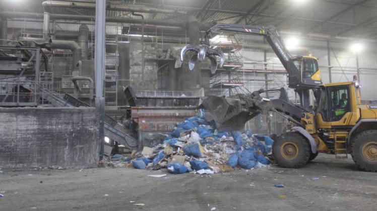 Sperrmüll und Gewerbeabfall statt Hausmüll