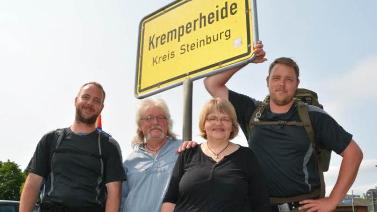 Fußmarsch durch Deutschland