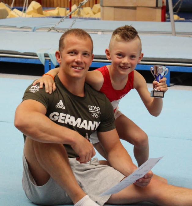 Eckernförde: Turntalent Carl Hugo Huber (12) träumt von Olympia