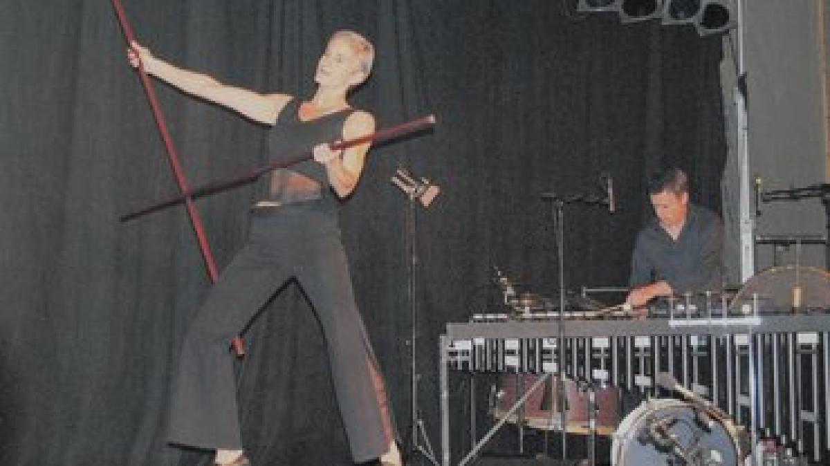Ania Losinger vereinte Musik und Tanz