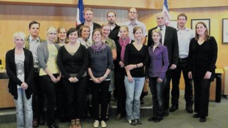 Vereidigung im Kreishaus