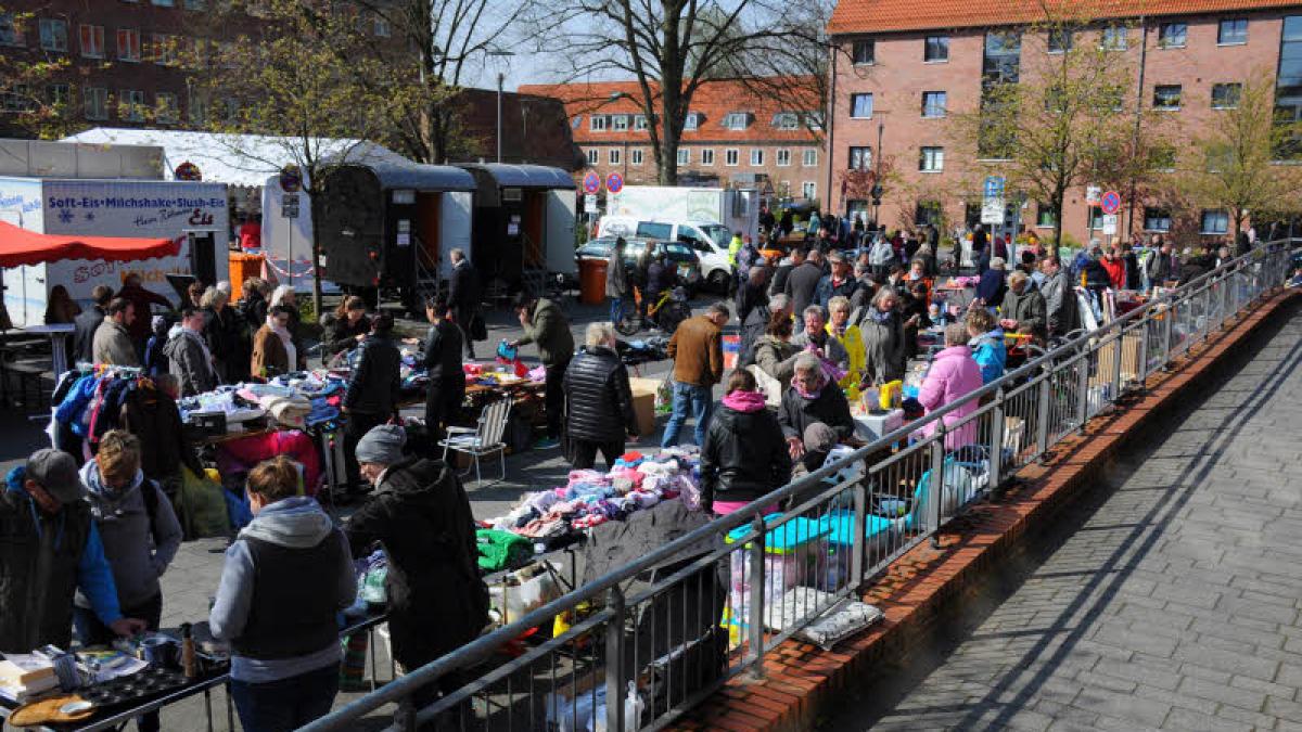 Flohmarkt rund um den Kantplatz
