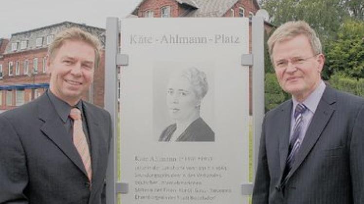 Ein Platz für Käte Ahlmann | SHZ