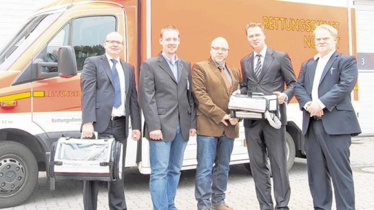 Neue Beatmungsgeräte für die Flotte der Rettungsdienst Kooperatio