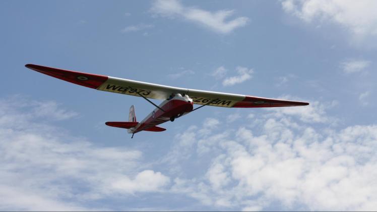 Oldie but Goldie – 67 Jahre altes Segelflugzeug über Aventoft