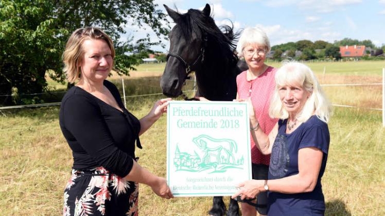 Ausgezeichnetes Reitwegenetz