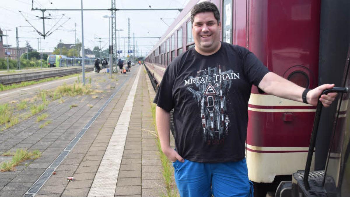 Tim Kleine fuhr den Wacken-Zug