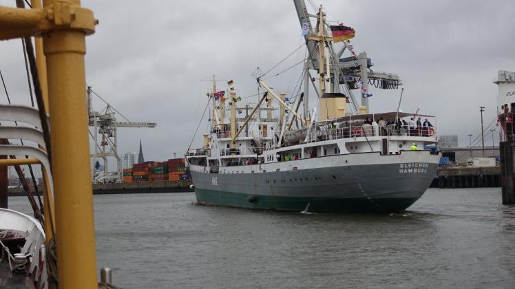 MS "Bleichen" kommt pünktlich zum Stadtfest