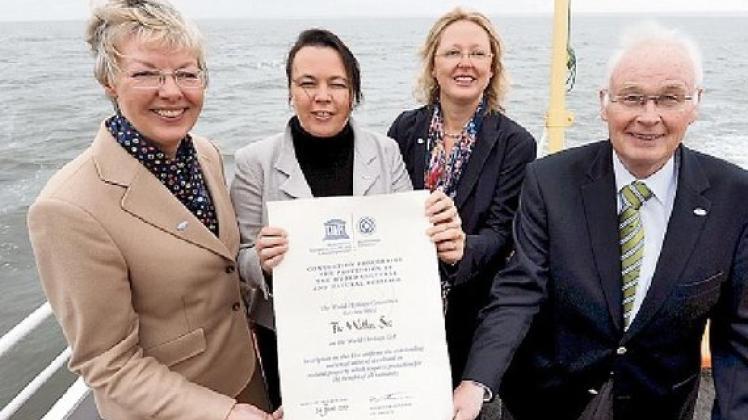 Unesco-Urkunde besiegelt Welterbe