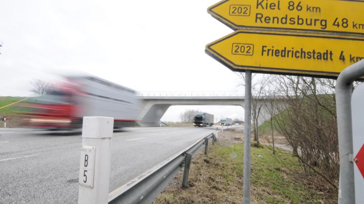 Vollsperrung: Bundesstraße 5 wird saniert