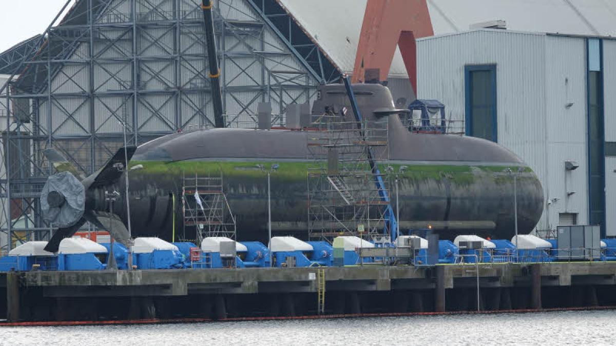 U31 wird fit gemacht fürs Herbstmanöver „Northern Coasts“ | SHZ