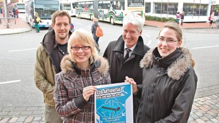 "Aktionstag ZOB" - Schüler nehmen Brennpunkt ins Visier | SHZ