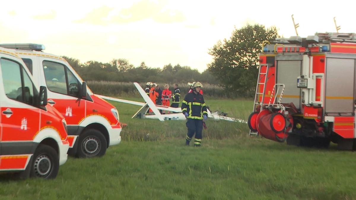 Segelflugzeug in Hamburg abgestürzt – ein Toter