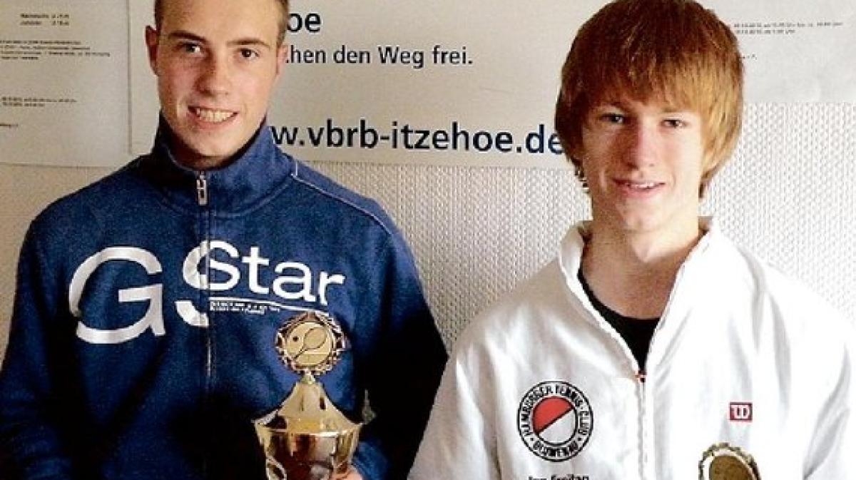 Favoriten Leon Schütt und Nicolas Elf setzen sich durch