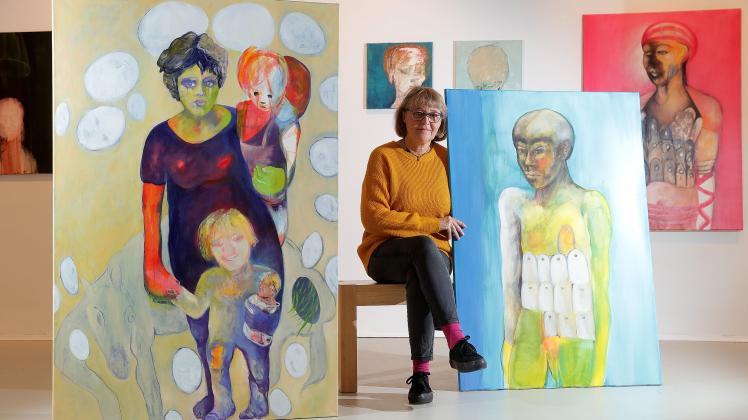 Malereien und Zeichnungen von Andrea Rausch – „Die Erforschung de