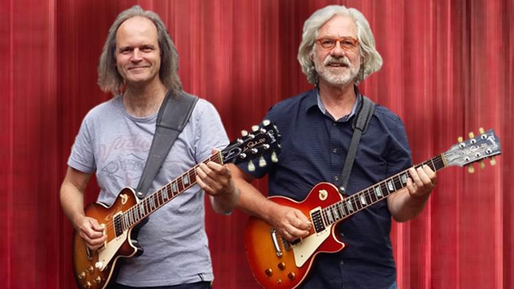 „Two Guitars“ präsentieren ungewöhnliche E-Gitarrenklänge live