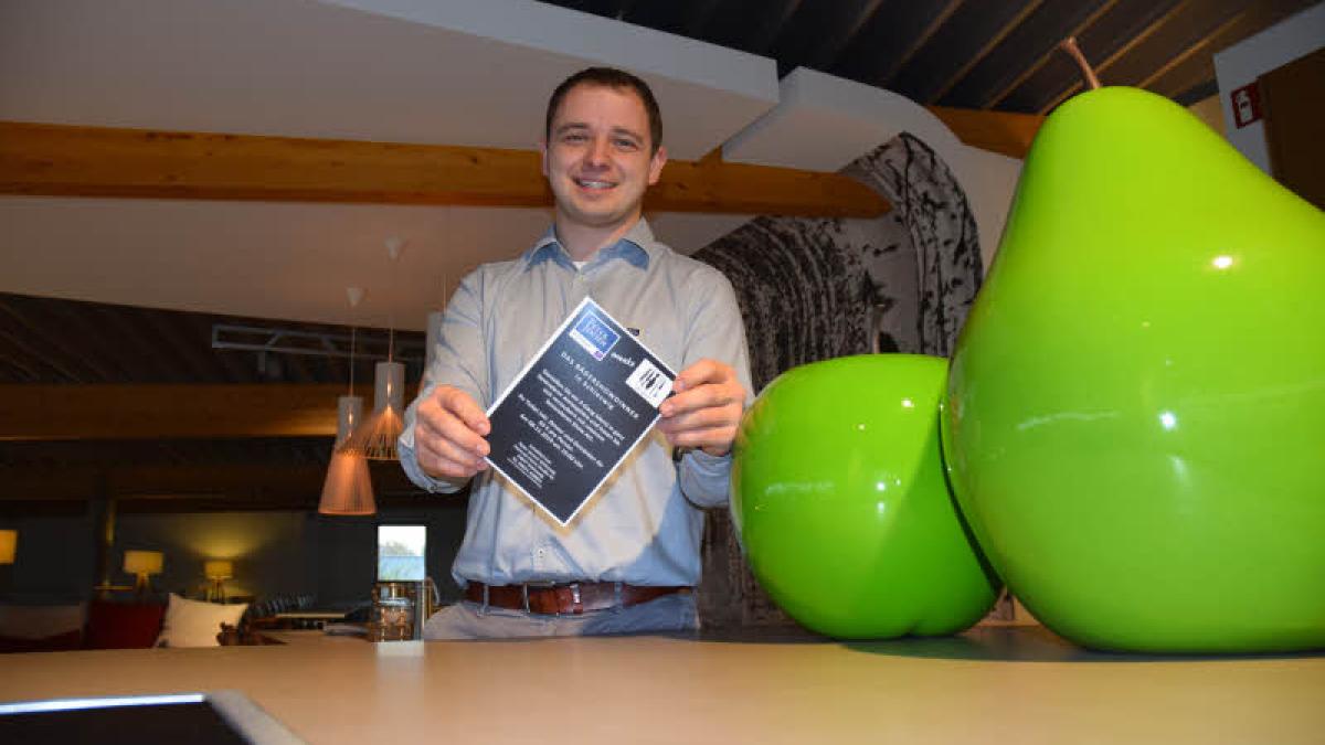 Mario Laabs kocht im Bäder-Studio