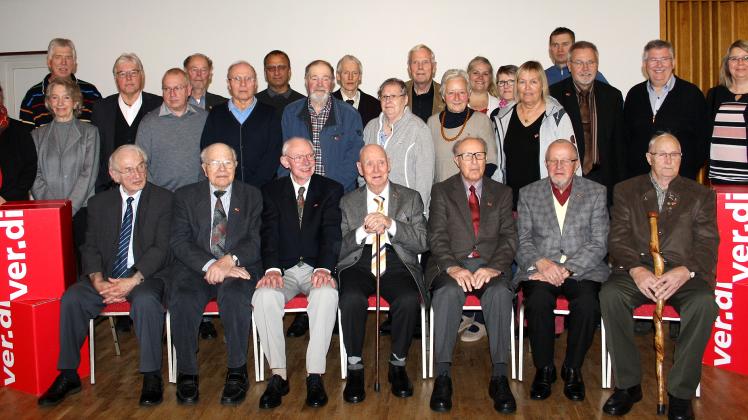 Verdi ehrt seine treuesten Gewerkschafter