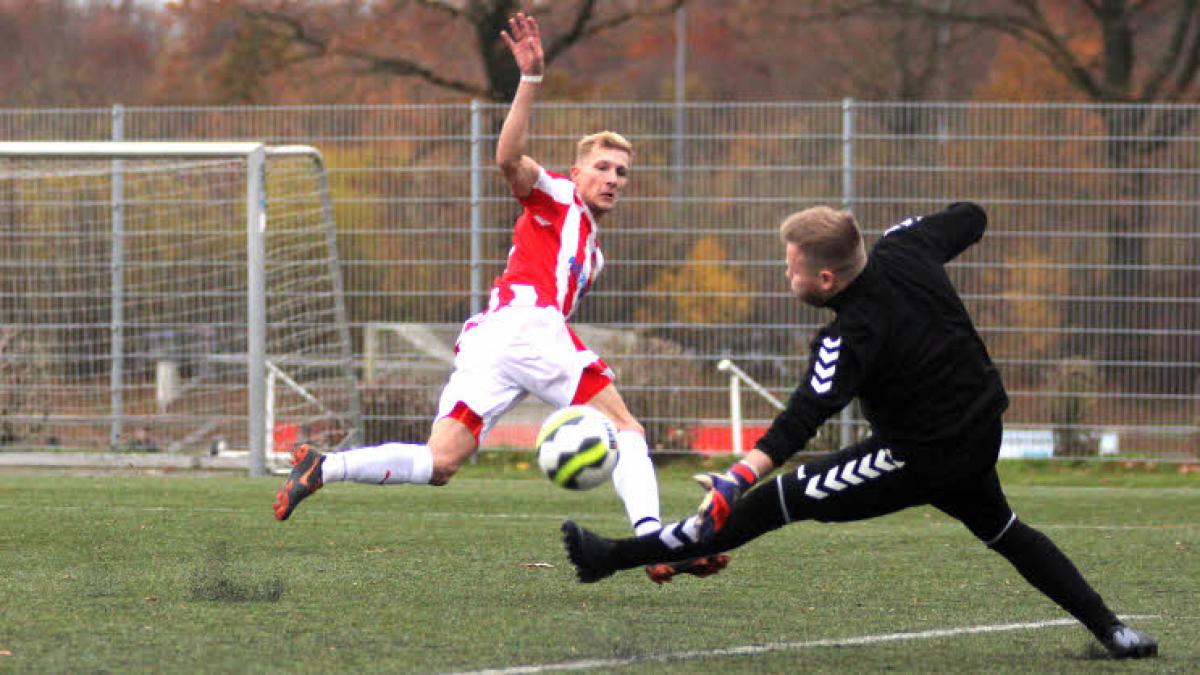 Kevin Hübner eröffnet den Torreigen