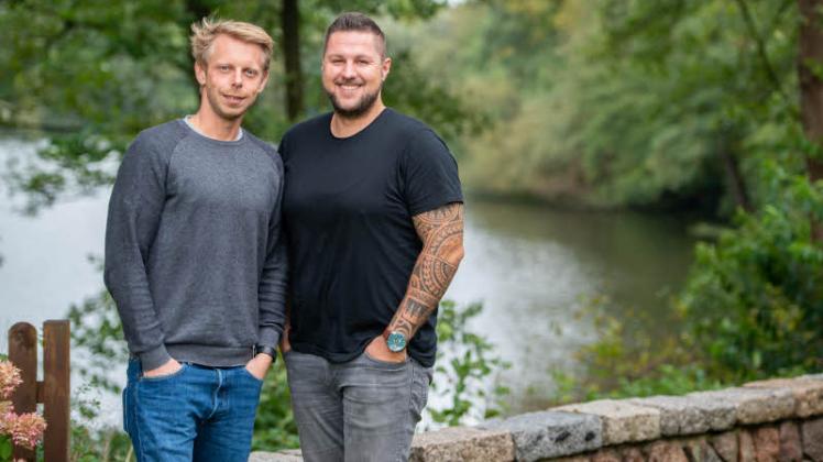 Spezielle Betreuung: Benjamin Dahl und Sascha Grewe begleiten Pfl