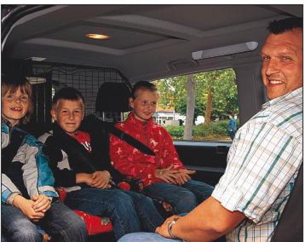 Fahrten mit der "grünen Minna" waren beliebt