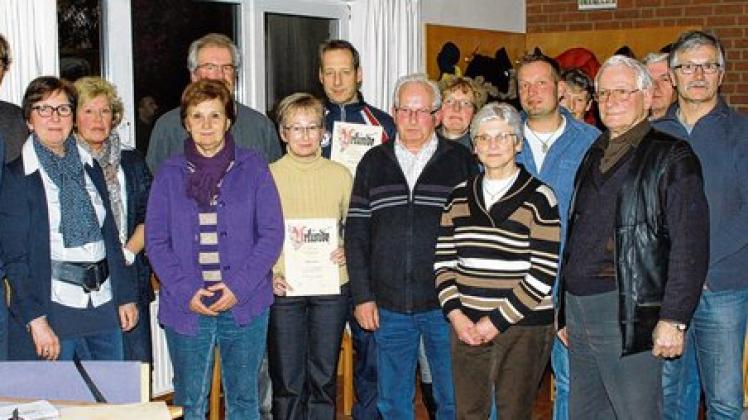 Zahlreiche Ehrungen in Husberg