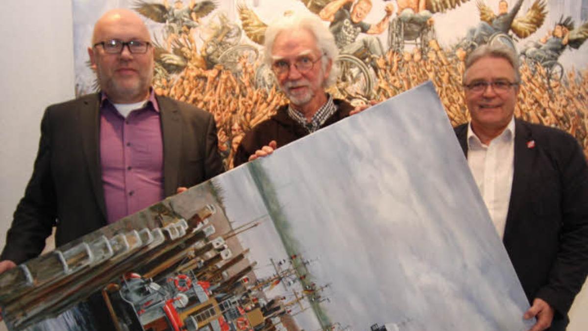 Brunsbüttel ehrt Jens Rusch mit einer Schau seines Lebenswerks im