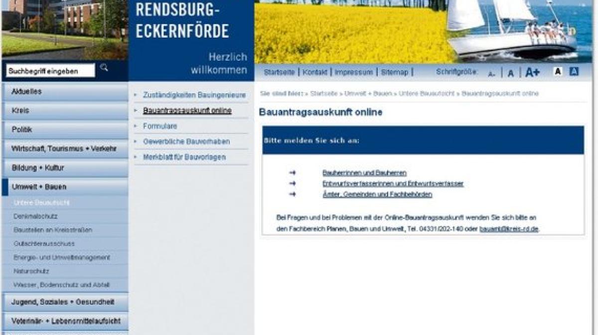 Bauamt: Noch nicht schnell, aber transparent