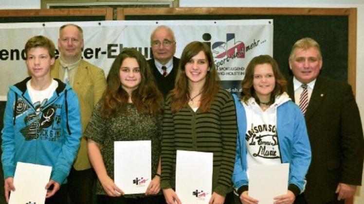 Meisterehrung in Kiel: Warme Worte für die jungen Sportler