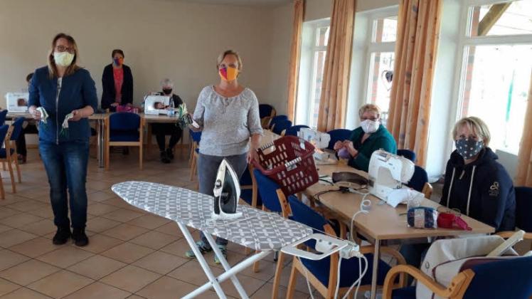 Schutzmasken für alle Dörpstedter