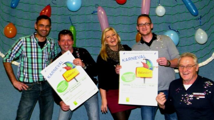 SG Hankenberge-Wellendorf lädt zu Karnevalsparty
