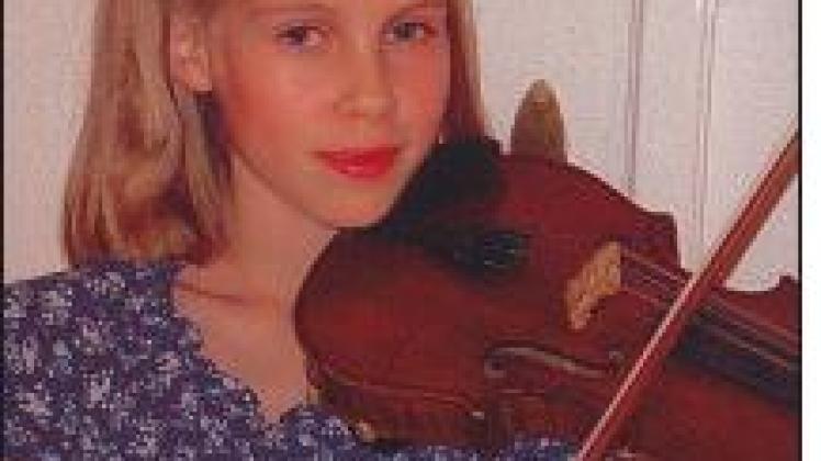 Geigentalent spielt am Sonntag auf