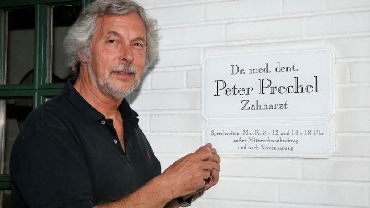 Peter Prechel schließt seine Praxis nach 37 Jahren