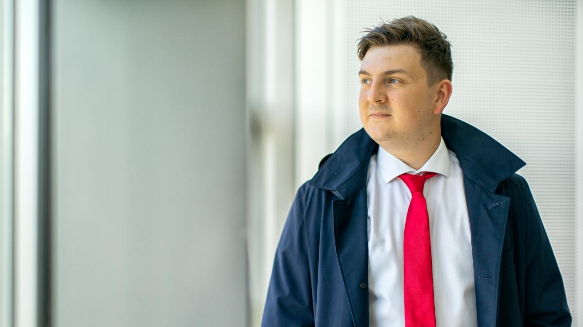 Felix Ferber will für die SPD im Wahlkreis 1 kandidieren