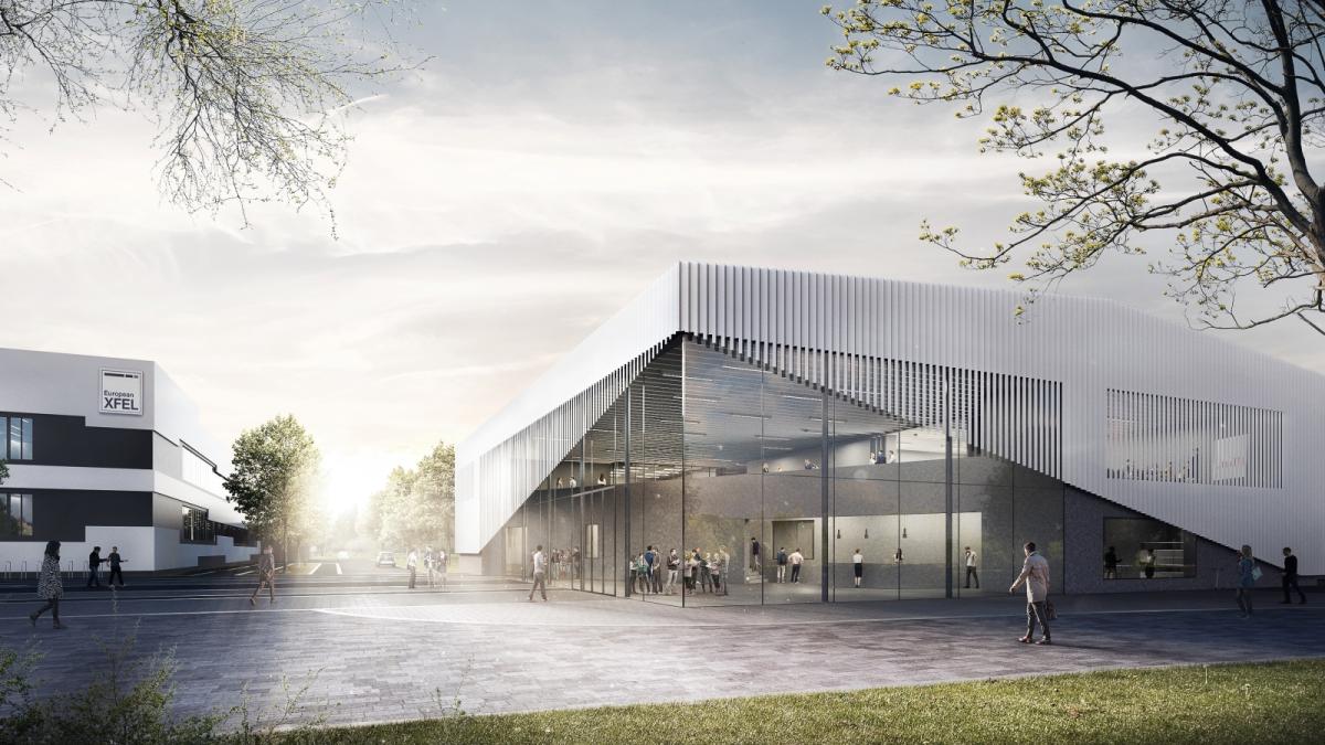 European XFEL: So soll das neue Besucherzentrum in Schenefeld aus