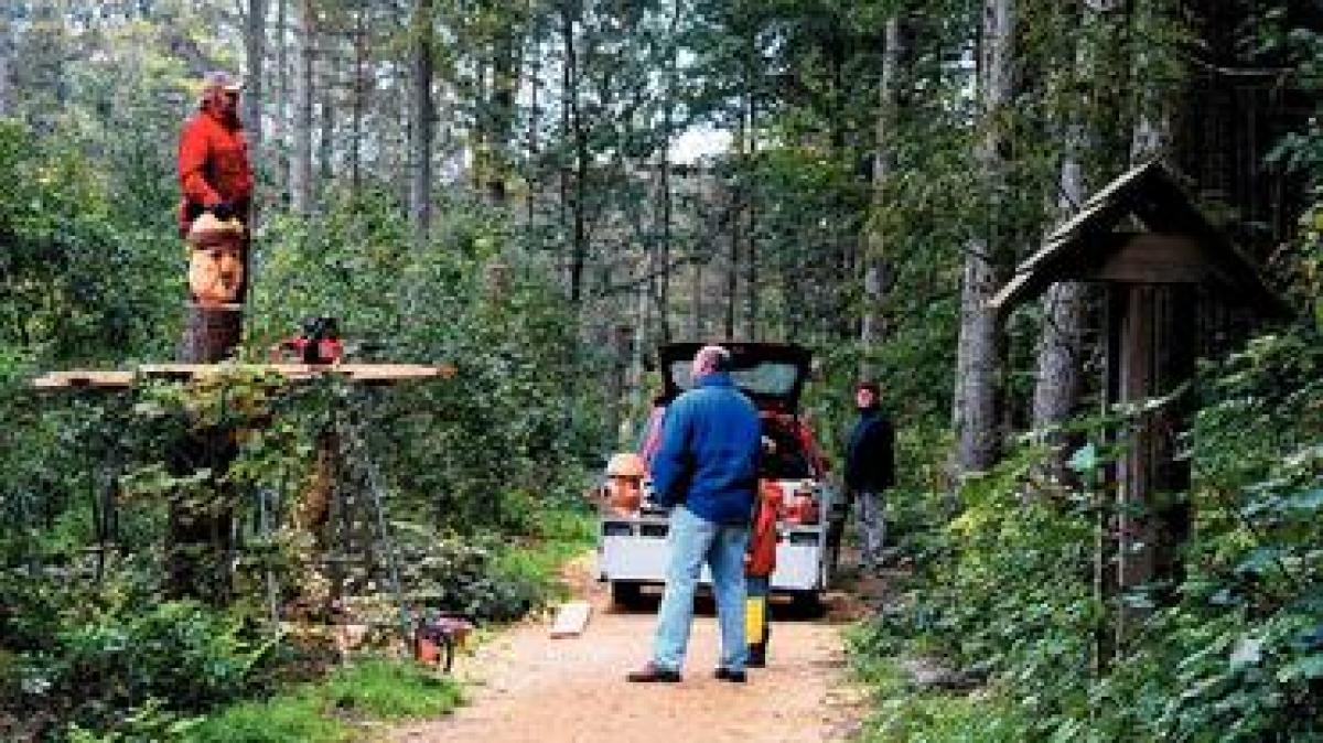 Randale im Naturerlebnisraum