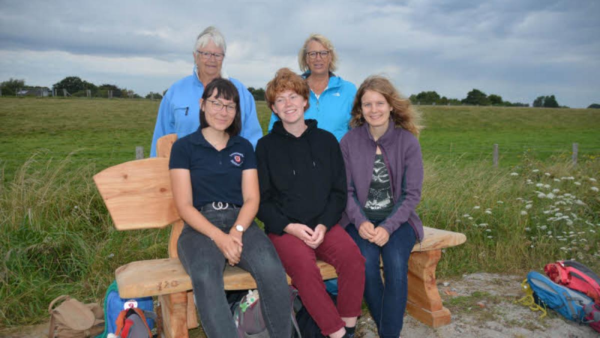 Finnja Marleen Öhl, Hannah Cramer und Charlotte Fabian machen ihr