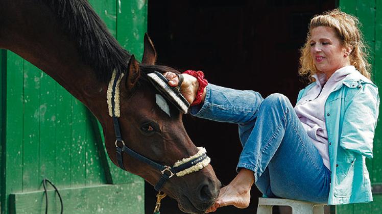 Dressur-Reiterin plant für Paralympics mit 51
