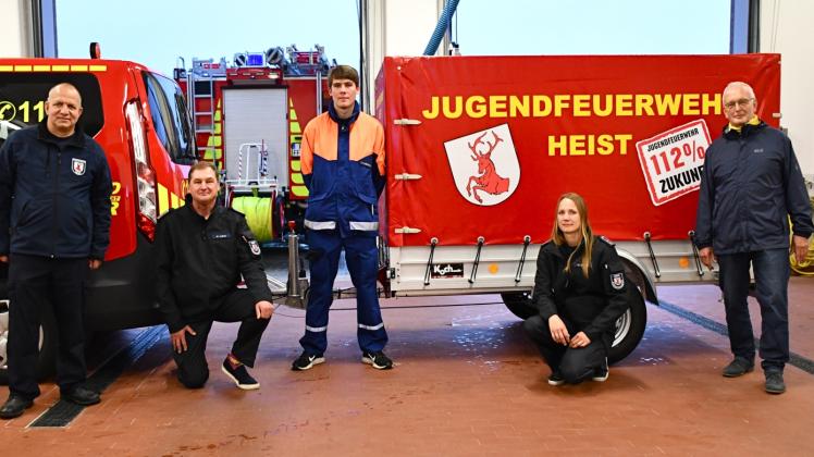 Ein Anhänger für die Jugendwehr in Heist | SHZ