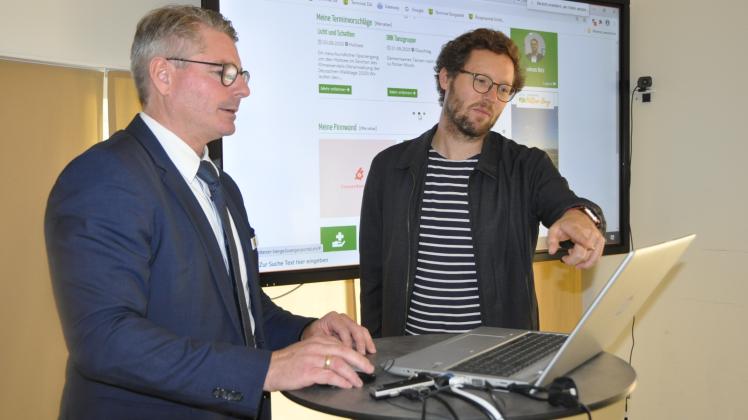 Startschuss durch Minister Jan Philipp Albrecht für die Verwaltun | SHZ