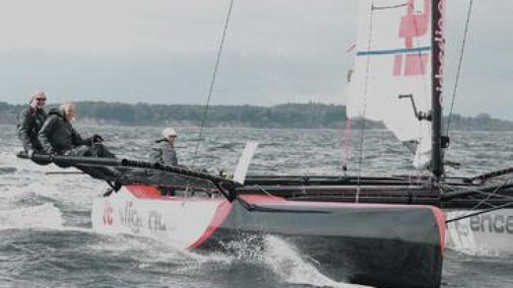 Helge und Christian Sach segeln in Italien vorne weg