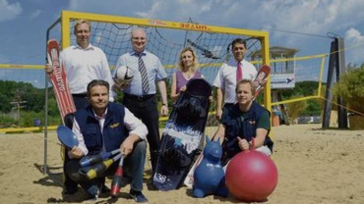 Sport-Spektakel: Jetzt kommen die Sand-Kicker