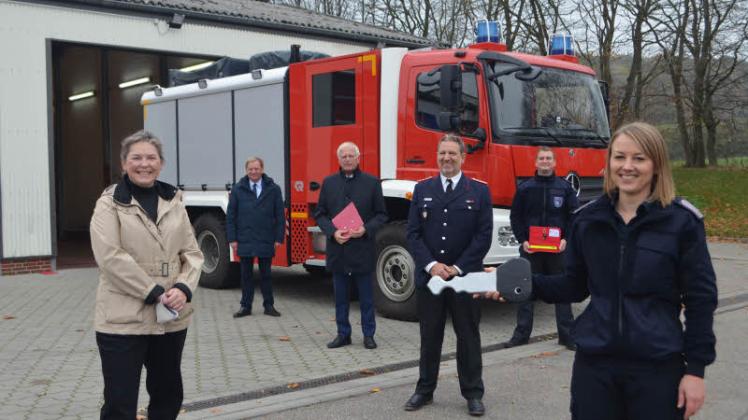 Neues Löschfahrzeug des Katastrophenschutzes in Malente stationie