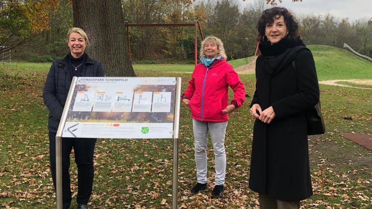 Outdoor-Fitnessparcours auf der Schenefelder Bürgerwiese ist fert